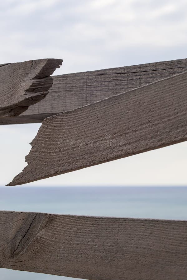 Broken wooden board stock image. Image of beach, brown - 68532607