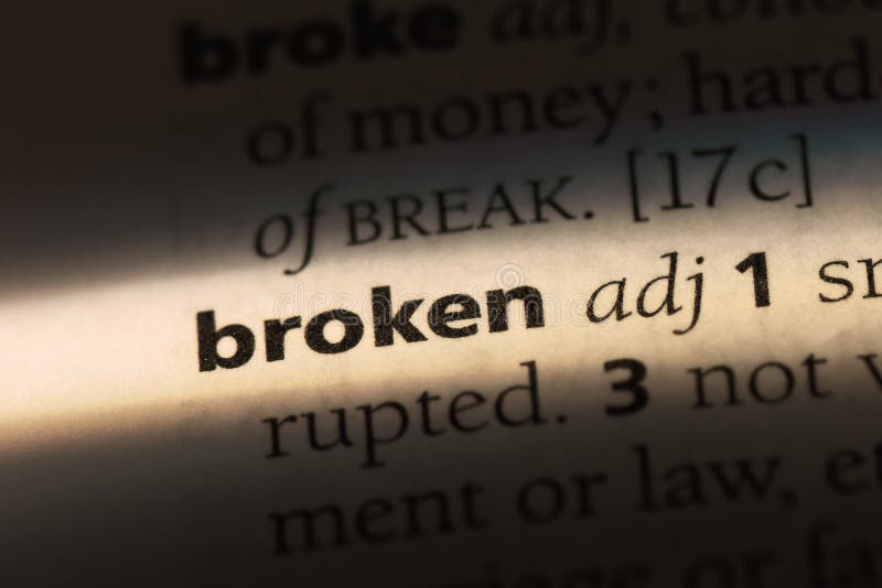 Broken stock photo. Image of info, word, page, dictionary - 114411288