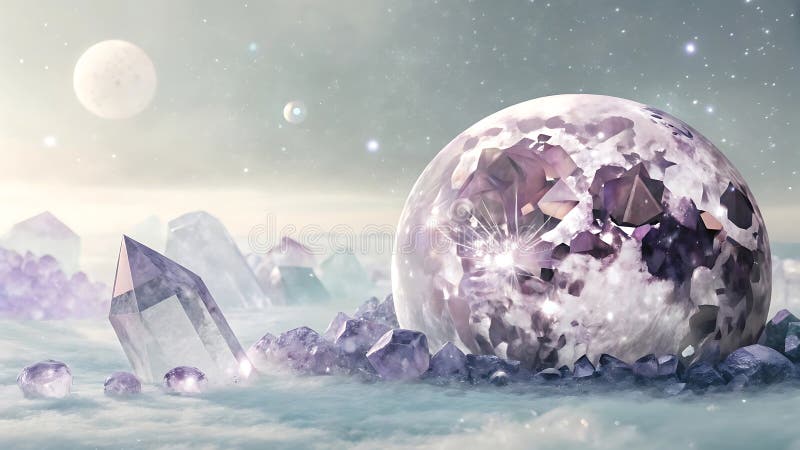 A Broken World Globe with Scattered Fragments, a Shattered Globe with ...