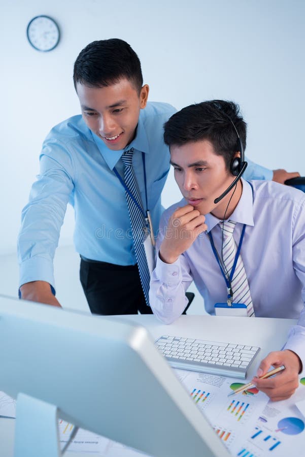 Broker colleagues stock photo. Image of exchange, occupation - 32964042