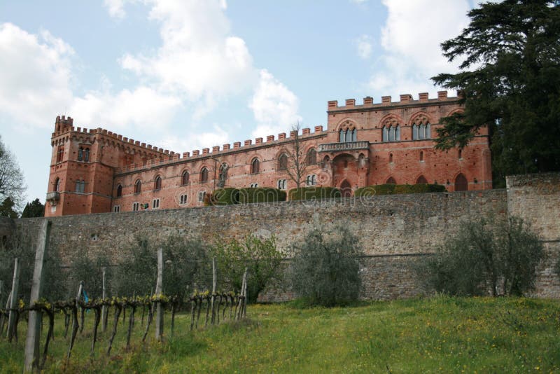 Brolio Castle - Tuscany stock image. Image of siena, castle - 5388451