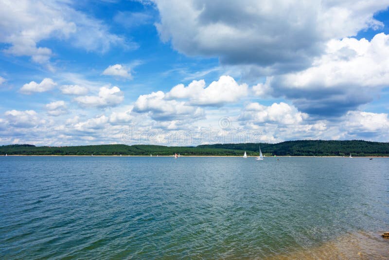Brombachsee stock image. Image of landscape, altmuehltal - 56192207