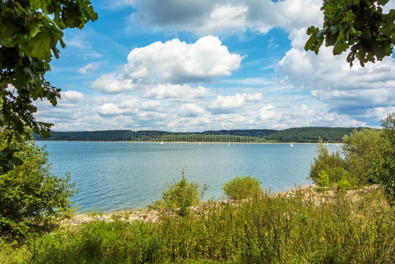 Brombachsee stock image. Image of landscape, altmuehltal - 56192207