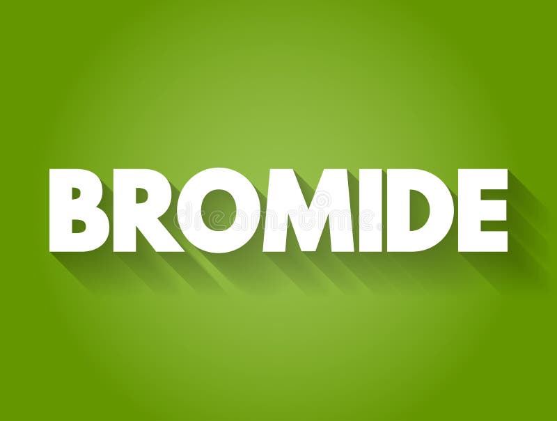 Bromide Text Stock Illustrations – 8 Bromide Text Stock Illustrations ...