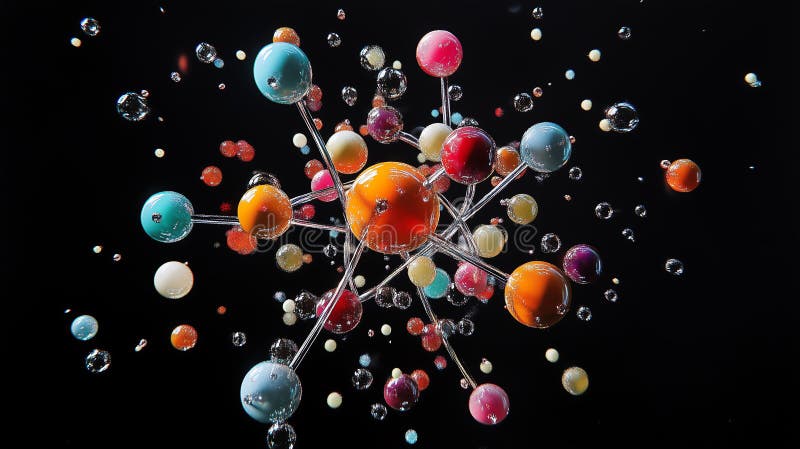 Bromine S Atomic Structure with 35 Protons, Highlighting Industrial ...