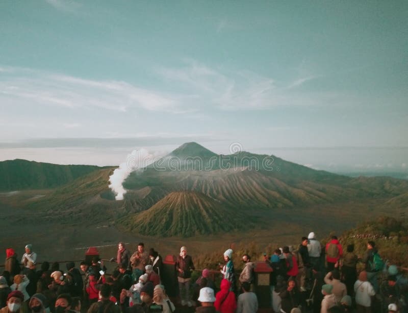 Mount Bromo or Tengger Spelled (Brama) - Indonesia Editorial Stock ...