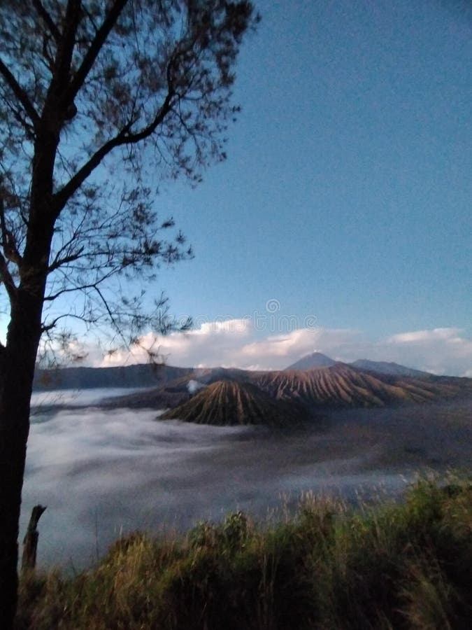Bromo Montain Semeru Adventure Hiking Stock Photo - Image of adventure ...