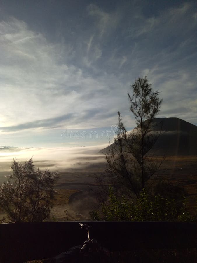 At Bromo Mountain, East Java, Indonesia Stock Photo - Image of nature ...