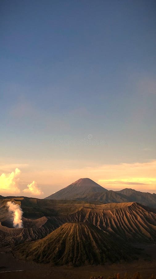 Bromo mountain Indonesian stock photo. Image of mountain - 261613000