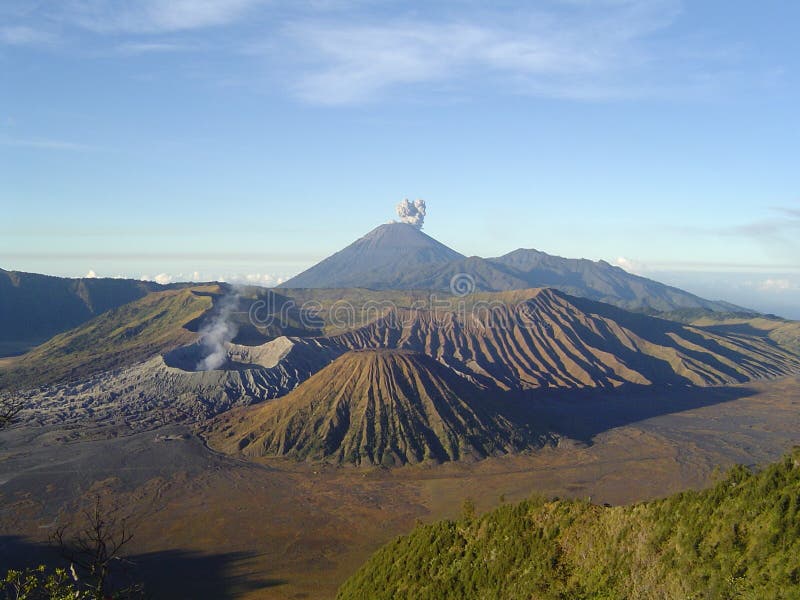 Bromo sunrise stock image. Image of bromo, crater, java - 1758249