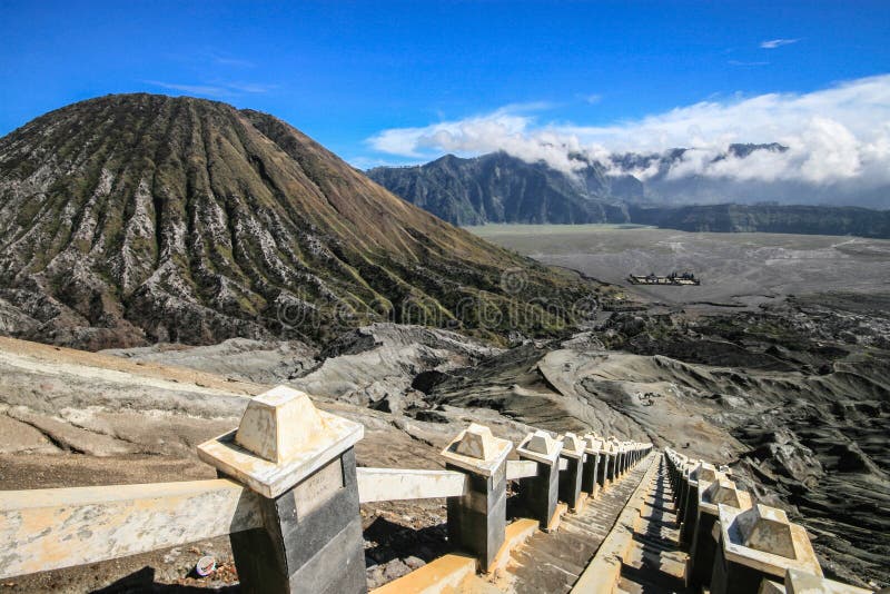 Bromo volcano in East Java stock photo. Image of java - 32393872