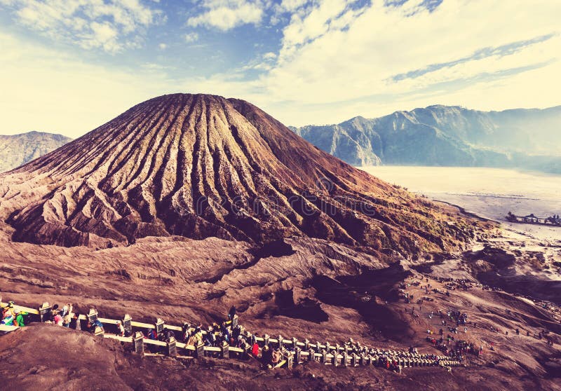 Bromo stock photo. Image of active, climbing, natural - 54161700