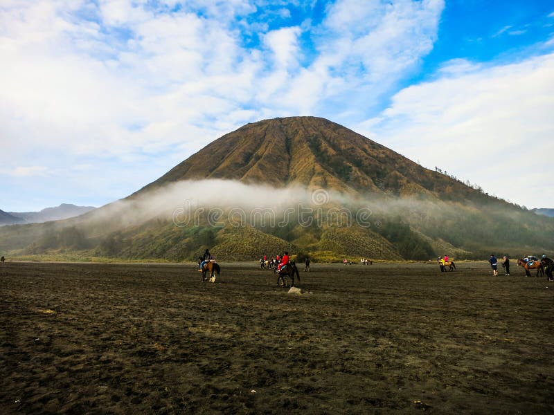 Bromo Volcano stock image. Image of indonesia, bromo - 69962791