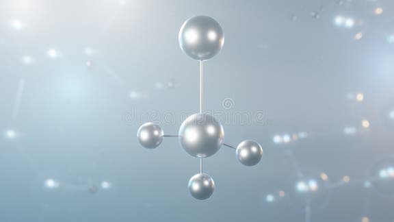 Bromomethane Molecular Structure, 3d Model Molecule, Methyl Bromide ...