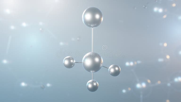 Bromomethane Molecular Structure, 3d Model Molecule, Methyl Bromide ...