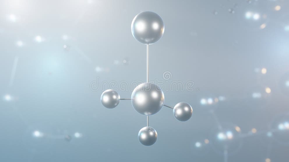 Bromomethane Molecular Structure, 3d Model Molecule, Methyl Bromide ...