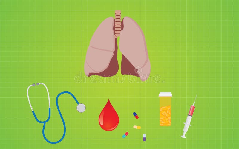 Bronchitis Disease Symptoms And Treatment Infographic Poster With Text