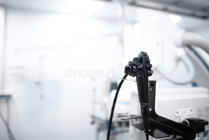 The Bronchoscope is Ready for Operation and is Located in a Mode Stock ...