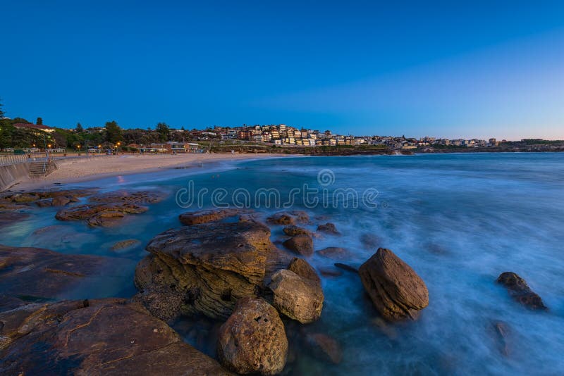 Bronte Beach at sunrise stock photo. Image of nature - 81192784