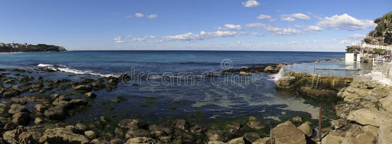 Bronti Beach, Sydney, Australia Stock Image - Image of bondi, aquatic ...