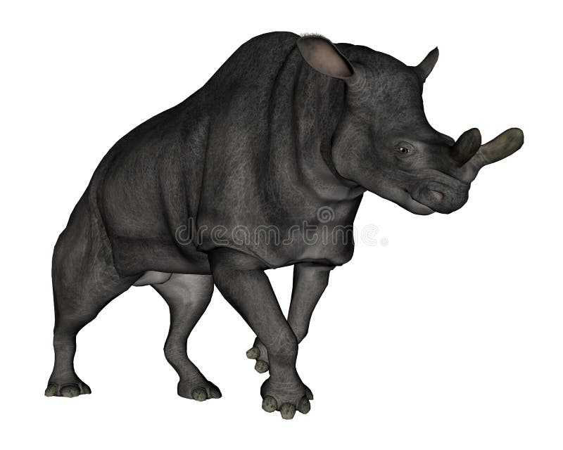 Brontotherium Dinosaur Stock Illustrations – 36 Brontotherium Dinosaur ...