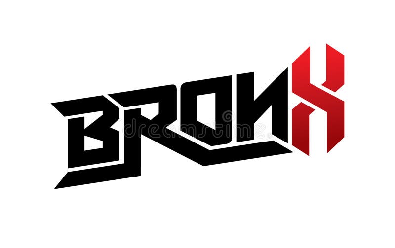Bronx Typography Design Vector Stock Vector - Illustration of ...