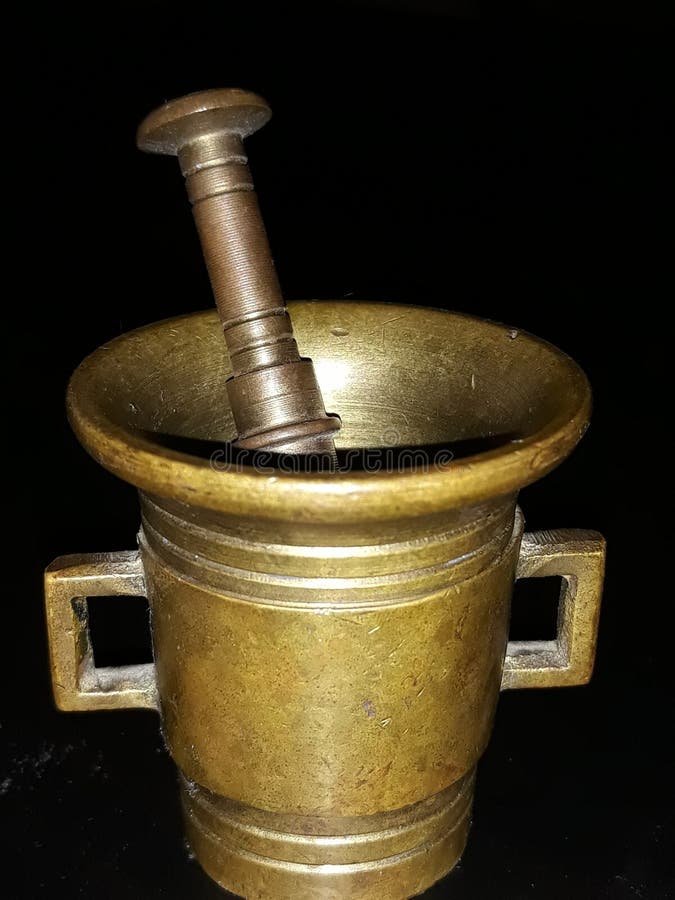 Old Mini Bronz Mortar Stock Photos - Free & Royalty-Free Stock Photos ...