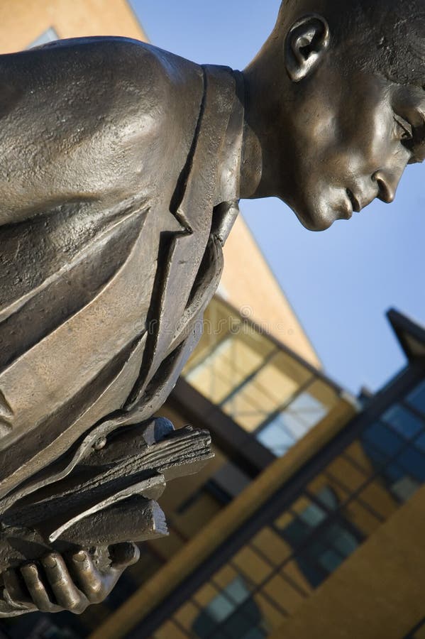 Statue Carrying Books Taken Stock Photos - Free & Royalty-Free Stock ...