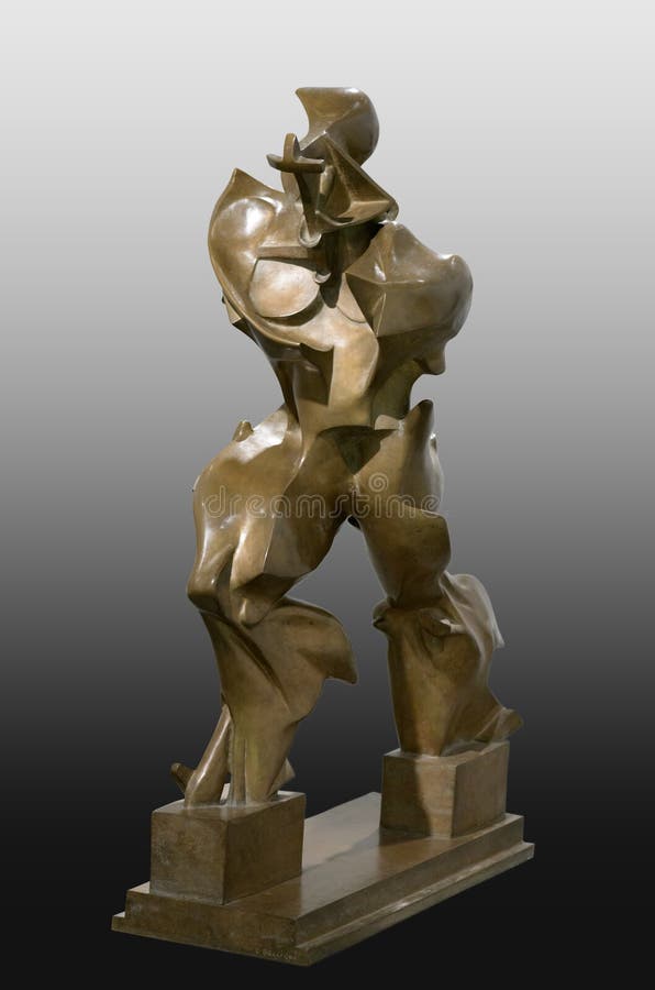 Bronze Anthropomorphic (human Like) Statue Unique Forms of Continuity ...