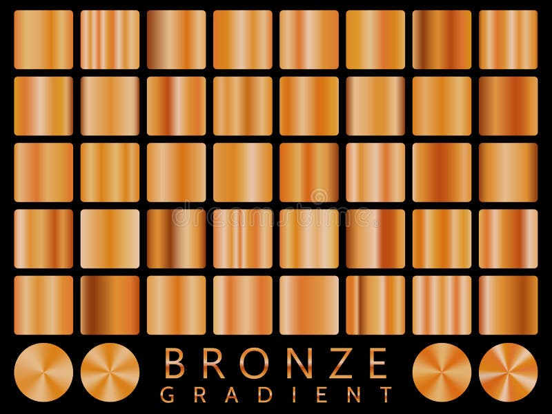Bronze Background Texture Vector Icon Seamless Pattern. Light ...