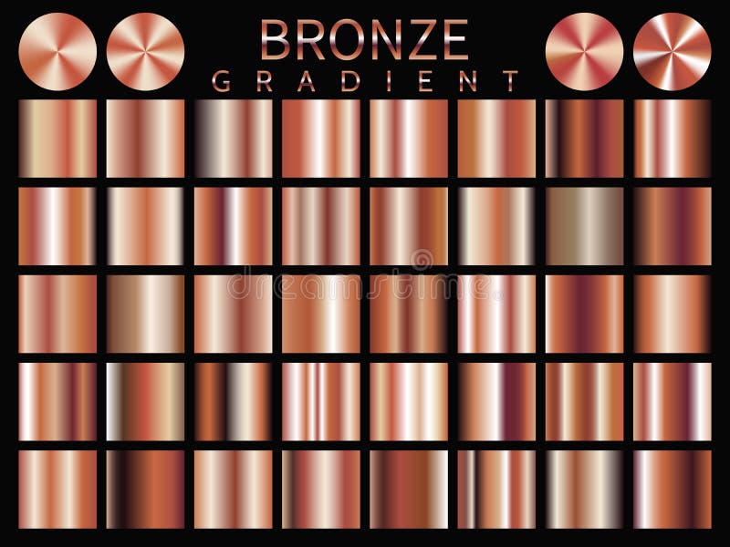 Bronze Background Texture Vector Icon Seamless Pattern. Light ...