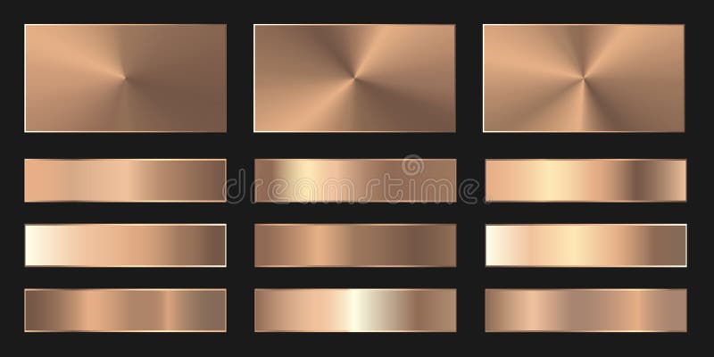 Bronze Background Texture Vector Icon Seamless Pattern. Light ...