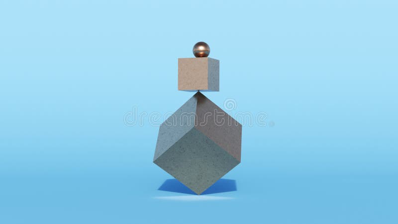 Bronze Balance Harmony Cube Sphere Equal Opportunity Weight ...