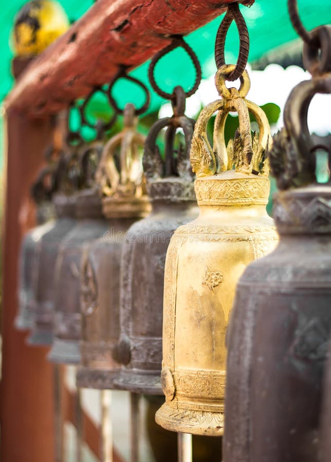 Bronze bells stock image. Image of decorative, history - 36292547