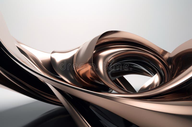 Bronze and Black: Modern Minimalist Industrial Design with Twisted ...