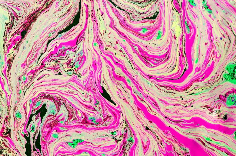 Bronze, Blue and Gold Marbling Pattern. Golden Marble Liquid Texture ...