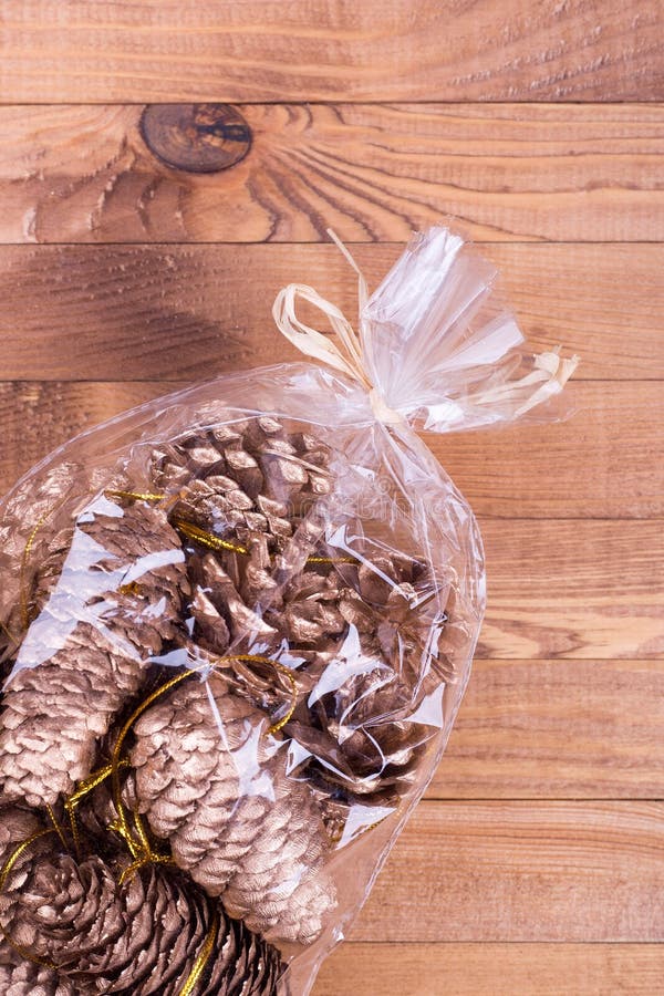 Bronze Bumps in Package on Table Stock Image - Image of bronze, january ...