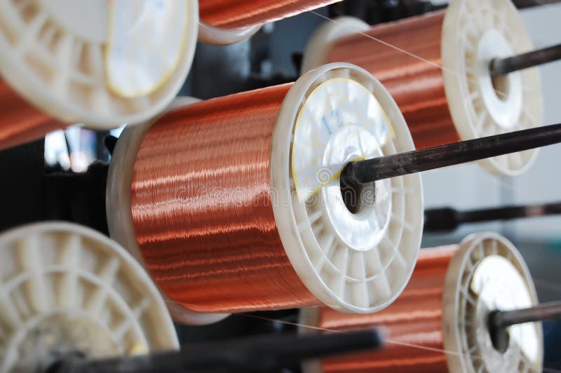 Bronze cable roller stock photo. Image of manufacturing - 29310672