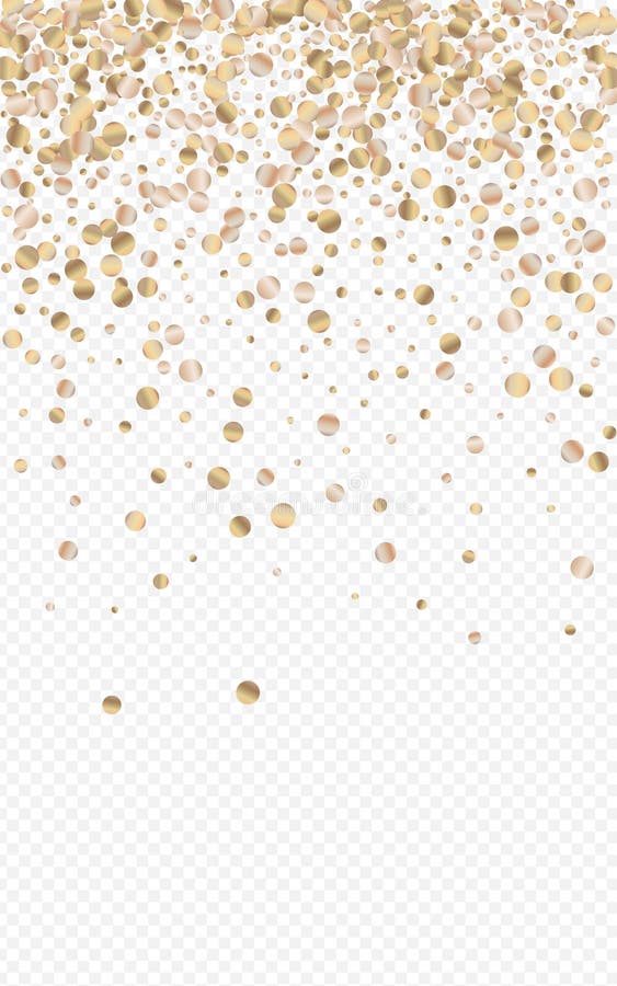 Bronze Circle Shiny Transparent Background Stock Illustration ...