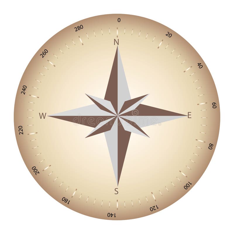 Compass stock vector. Illustration of explore, guiding - 39036740