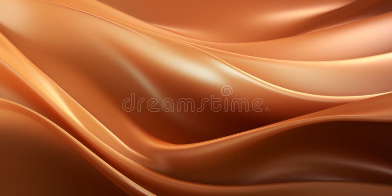 Bronze Creative Abstract Wavy Texture. Stock Illustration ...