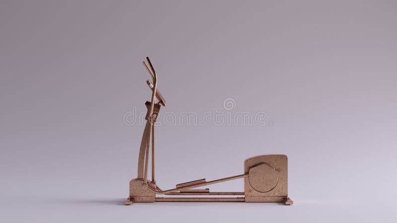Bronze Cross Trainer stock illustration. Illustration of light - 185641751