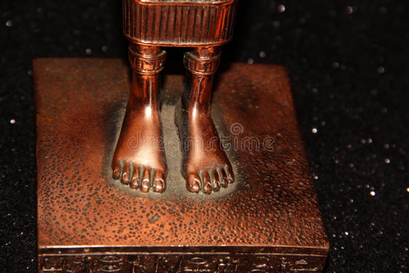 Bronze Feet stock photo. Image of sculpt, ground, nails - 52814900