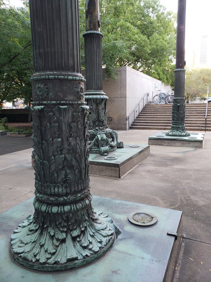 Flag post bases stock image. Image of historic, solid - 125167989