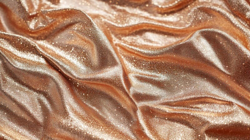 Bronze Glitter Fabric Texture Background Stock Illustration ...