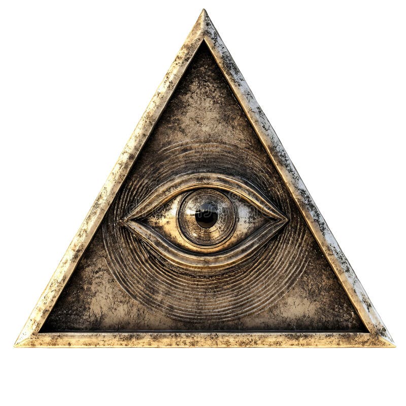 Eye of Providence in Pyramid. All-Seeing Eye Symbol. Spirituality ...