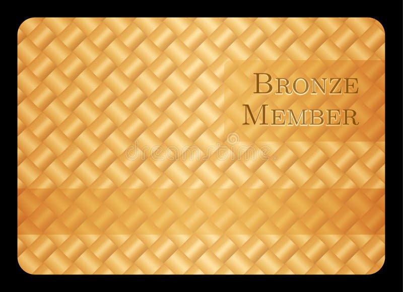 Bronze Member Badge with Royal Crown and One Star Stock Vector ...