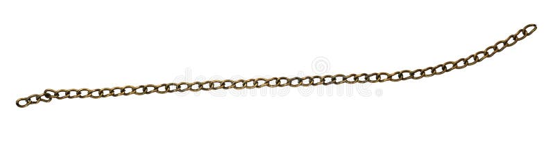 Bronze metal chain stock image. Image of connection - 132899121