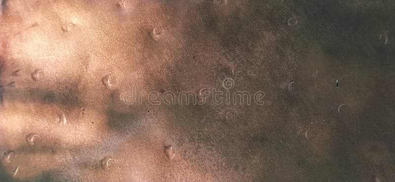 Bronze Metal Surface. Uneven Metal Texture with Scratches, Gouges and ...