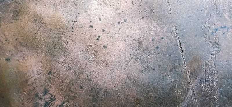 Bronze Metal Surface. Uneven Metal Texture with Scratches, Gouges and ...